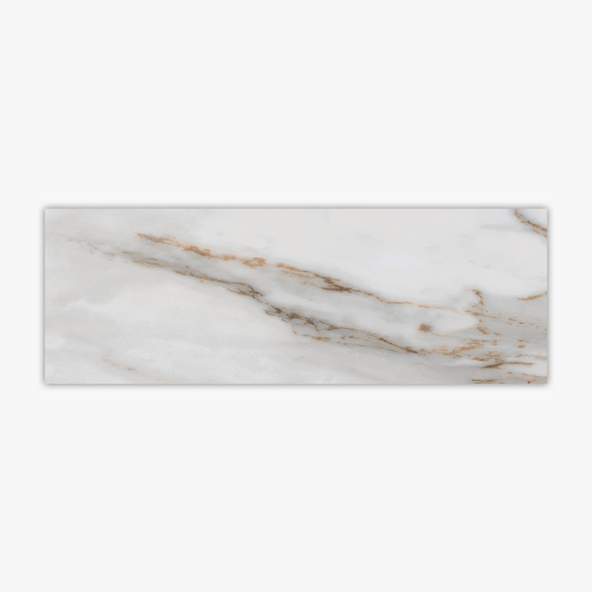 Calacatta Gold Polished 6x18 Porcelain Tile – Exclusive Tiles & Marble